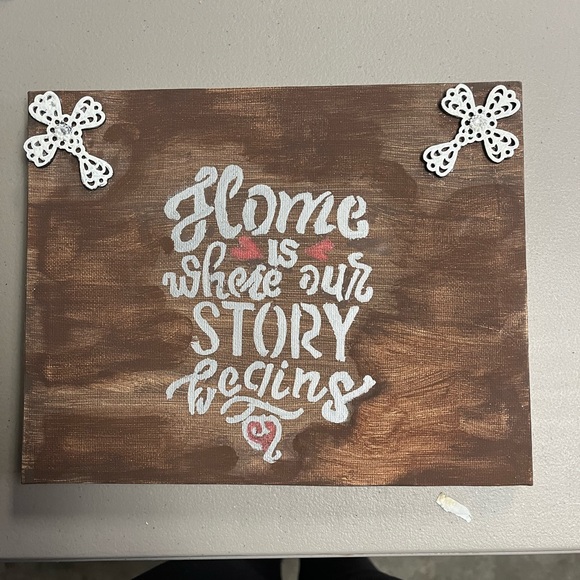 Accents | 425 Hand Made Sign | Poshmark
